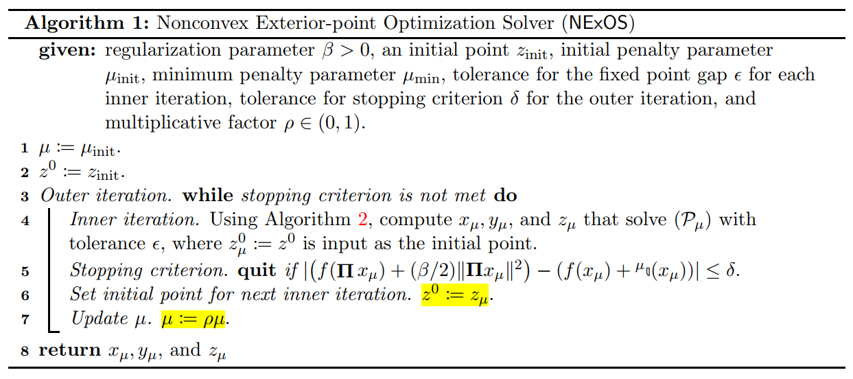 最优化之 NExOS 方法 | Jhon's blog